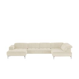 Kollektion Kraft Wohnlandschaft Sarina creme Ma&szlig;e (cm): B: 383 H: 75 T: 212.0 &raquo; M&ouml;bel Kraft