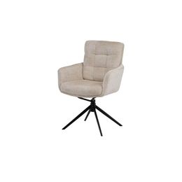 M&ouml;bel Kraft Dreh-Schwingstuhl creme Ma&szlig;e (cm): B: 62 H: 91 T: 66.0 &raquo; M&ouml;bel Kraft