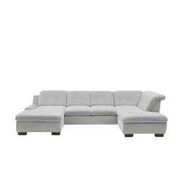 Kollektion Kraft Wohnlandschaft Davinci grau Ma&szlig;e (cm): B: 346 H: 85 T: 195.0 &raquo; M&ouml;bel Kraft