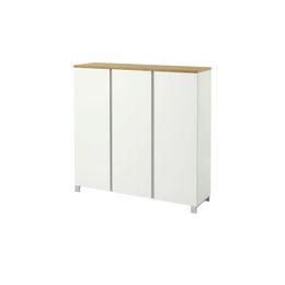 M&ouml;bel Kraft Schuhschrank wei&szlig; Ma&szlig;e (cm): B: 125 H: 126 T: 37.0 &raquo; M&ouml;bel Kraft