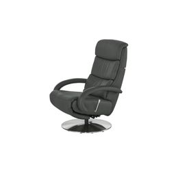 Hukla Leder-Relaxsessel Florian grau Ma&szlig;e (cm): B: 73 H: 109 T: 91.0 &raquo; M&ouml;bel Kraft