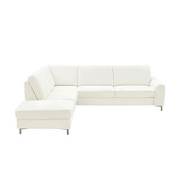 Kollektion Kraft Ecksofa Lea wei&szlig; Ma&szlig;e (cm): B: 271 T: 235.0 &raquo; M&ouml;bel Kraft