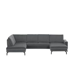 Kollektion Kraft Wohnlandschaft Grace grau Ma&szlig;e (cm): B: 332 H: 89 T: 220.0 &raquo; M&ouml;bel Kraft