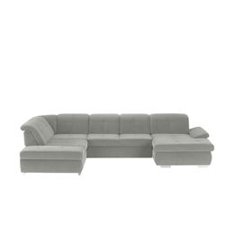 Kollektion Kraft Wohnlandschaft Mikrofaser grau Ma&szlig;e (cm): B: 371 H: 100 T: 260.0 &raquo; M&ouml;bel Kraft