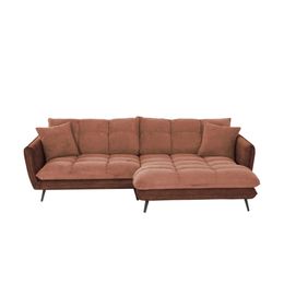 M&ouml;bel Kraft Ecksofa Arianna XL kupfer Ma&szlig;e (cm): B: 275 H: 90 T: 196.0 &raquo; M&ouml;bel Kraft