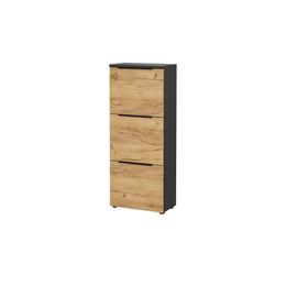 Primo Schuhschrak Groven grau Ma&szlig;e (cm): B: 53 H: 130 T: 30.0 &raquo; M&ouml;bel Kraft