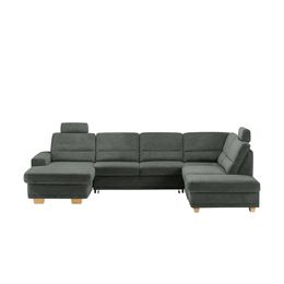 Kollektion Kraft Wohnlandschaft aus Mikrofaser Marc grau Ma&szlig;e (cm): B: 311 H: 85 T: 234.0 &raquo; M&ouml;bel Kraft