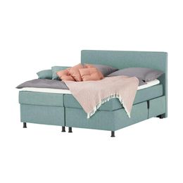 Wohnwert Motor-Boxspringbett Dormian Boro Motor t&uuml;rkis/petrol Ma&szlig;e (cm): B: 200 H: 122 &raquo; M&ouml;bel Kraft
