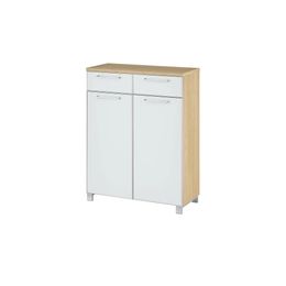 M&ouml;bel Kraft Schuhschrank wei&szlig; Ma&szlig;e (cm): B: 84 H: 108 T: 37.0 &raquo; M&ouml;bel Kraft