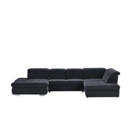 Kollektion Kraft Wohnlandschaft mit verschiedenen Funktionen Spencer blau Ma&szlig;e (cm): B: 382 H: 102 T: 260.0 &raquo; M&ouml;bel Kraft