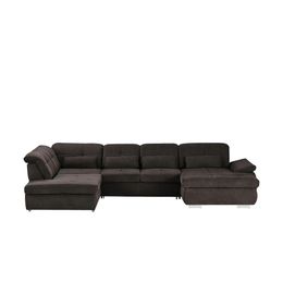 M&ouml;bel Kraft Wohnlandschaft mit Funktion grau Ma&szlig;e (cm): B: 374 &raquo; M&ouml;bel Kraft