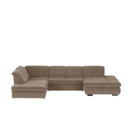 Kollektion Kraft Wohnlandschaft braun Ma&szlig;e (cm): B: 382 H: 102 T: 260.0 &raquo; M&ouml;bel Kraft