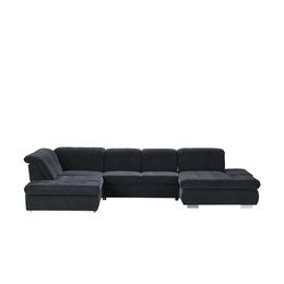 Kollektion Kraft Wohnlandschaft mit verschiedenen Funktionen Spencer blau Ma&szlig;e (cm): B: 382 H: 102 T: 260.0 &raquo; M&ouml;bel Kraft