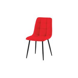 M&ouml;bel Kraft Esszimmerstuhl rot Ma&szlig;e (cm): B: 45 H: 84 &raquo; M&ouml;bel Kraft