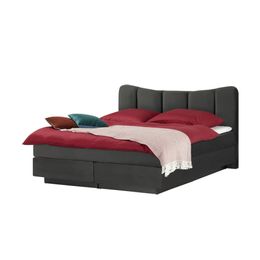 M&ouml;bel Kraft Boxspringbett Dalur grau Ma&szlig;e (cm): B: 180 H: 110 &raquo; M&ouml;bel Kraft