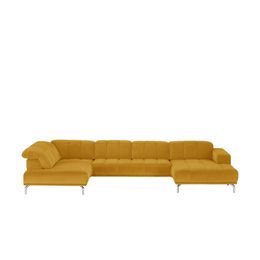 Kollektion Kraft Wohnlandschaft Sarina gelb Ma&szlig;e (cm): B: 383 H: 75 T: 212.0 &raquo; M&ouml;bel Kraft