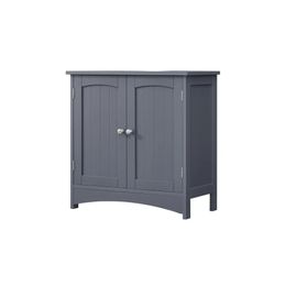 M&ouml;bel Kraft Bad-Unterschrank grau Ma&szlig;e (cm): B: 60 H: 60 &raquo; M&ouml;bel Kraft