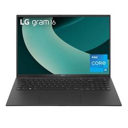 LG gram 16&rdquo; Notebook Windows 11 Home Intel&reg; Core&trade; i5 16GB RAM 512GB SSD 16Z90RU-G.AA55G Schwarz