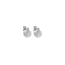 PURELEI Small Shell Ohrringe mit Zirkonia Steinen