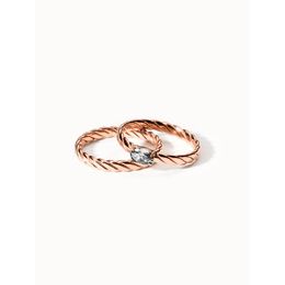 PURELEI Volcano Ring Set Wei&szlig;
