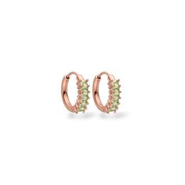 PURELEI Green Love Ohrringe mit Zirkonia Steinen