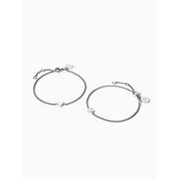 PURELEI Tiny Heart Armband Set