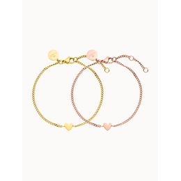 PURELEI Tiny Heart Armband Set