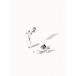 PURELEI Elegant Pearl Ohrringe mit Zirkonia Steinen