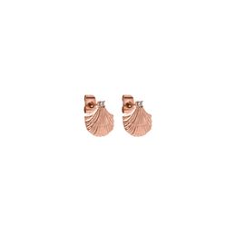 PURELEI Small Shell Ohrringe mit Zirkonia Steinen