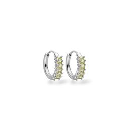 PURELEI Green Love Ohrringe mit Zirkonia Steinen