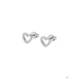 PURELEI Hearts Of Love Ohrringe mit Zirkonia Steinen