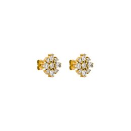 PURELEI Blossom Ohrringe mit Zirkonia Steinen