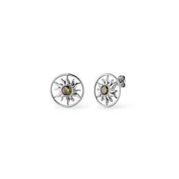 PURELEI Luana Coin Ohrringe mit Zirkonia Steinen