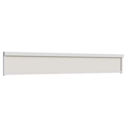 Au&szlig;enrollo 400 cm breit, Eckig 90&deg;, Verkehrswei&szlig; RAL 9016, 4000 x 600 mm, lichtdurchl&auml;ssig mit Basic-Antrieb, individuell konfigurieren