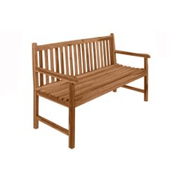Gartenbank 3-Sitzer Teakholz 150 cm Highline CARACAS