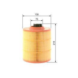 Bosch Luftfilter f026400430 Filtereinsatz 218,5mm f&uuml;r Ford