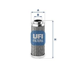UFI Hydraulikfilter, Automatikgetriebe 2569100 45mm