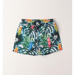 sarabanda Jungen Badehose "BABY BOY ACCESSORIES"wei&szlig;, multicolour print, Gr. 74, Polyester, Badehosen