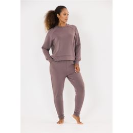 ENDURANCE ATHLECIA ATHLECIA Damen Sweatshirt "Jacey"rostbraun, Gr. 34, unifarben, 51% Polyester, 44% Modal, 5% Elasthan, Sweatshirts, aus extra weichem Material