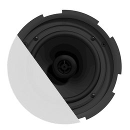 Audac CIRA724I - wei&szlig; - QuickFit 2-Wege 6,5" Deckeneinbaulautsprecher mit TWIST-FIX -Gitter, 100 V