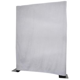 Wentex P&D Vorhang Napoli Velvet - Wei&szlig; - 9' (B) x 6' (H) cm - glatt