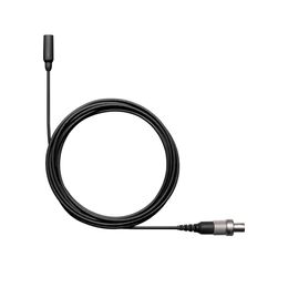 Shure TL48 Lav, Kugelchar., LEMO-Stecker, schwarz, f&uuml;r Sprache, geringe Empf., 1,6 mm Kabel, + Zub.