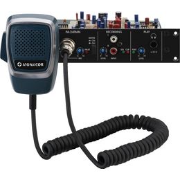 MONACOR PA-24FMM, Einschubmodul f&uuml;r Notfalldurchsagen