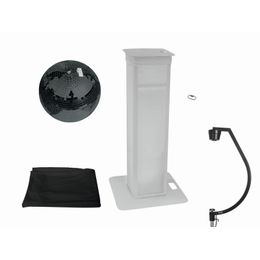 Eurolite Set Spiegelkugel 50cm schwarz mit Stage S