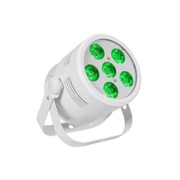Eurolite LED Silent Par 6 QCL Floor ws, LED-Floorspot mit RGB/WW-Farbmischung