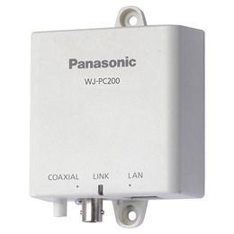Panasonic WJ-PC200E - Koax-LAN Konverter Kamera-End-Einheit (PoE/PoE+ / &Uuml;bertragungsd