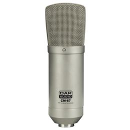 DAP-Audio DAP CM-67 - FET-Gro&szlig;membran-Kondensatormikrofon f&uuml;r Studioaufnahmen