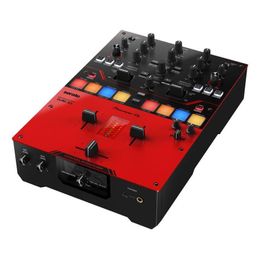 Pioneer DJM-S5, 2-Kanal DJ-Mixer im Scratch-Style (gl&auml;nzend rot)