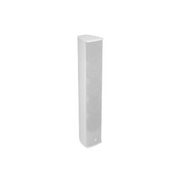 Omnitronic ODC-244T Outdoor-S&auml;ulenlautsprecher wei&szlig; - Wetterfeste Tons&auml;ule im Alu-Profilgeh&auml;use