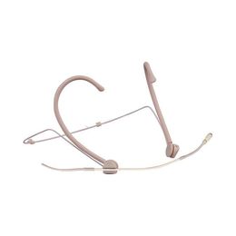 Mipro MU-55HNS-3U Miniatur-Kond.mikrofon, Nackenb&uuml;gel in 3 verschiedenen Gr&ouml;&szlig;en, beige, (Kugel),4-pol